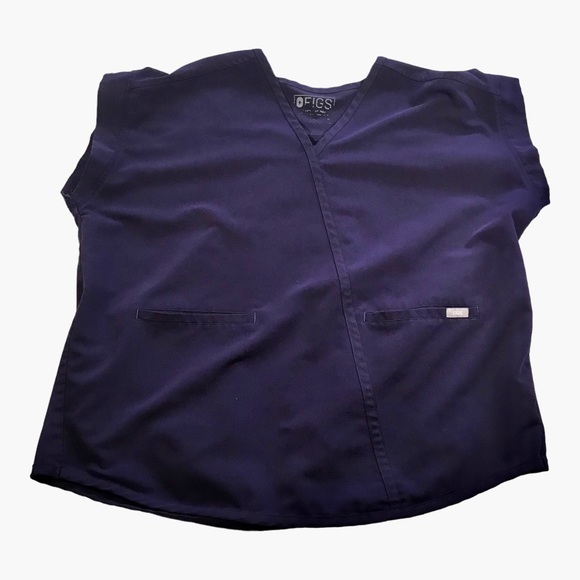 Figs | Tops | Figs Technical Purple Scrub Top | Poshmark